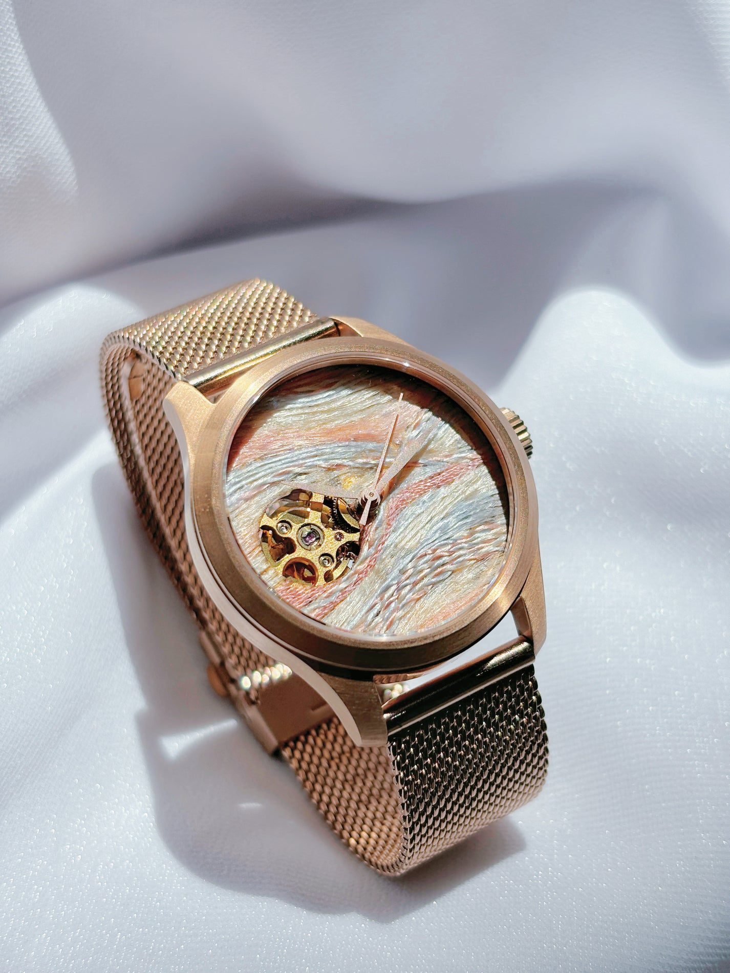 Rere Planet Series: Venus 36mm Rose Gold Case Seiko NH71 Movement – Re-Re